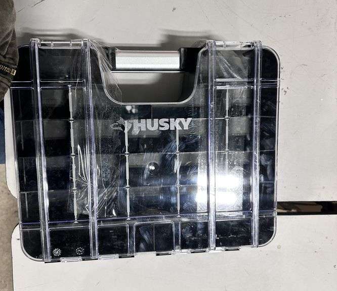 Husky 33-Compartment Adjustable Double Sided Tool Storage Organizer ...