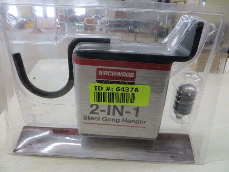 Single Hole Gong Target Holder - Lambrecht Auction, Inc.