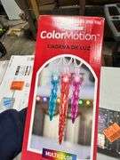 Light LED Color Motion Light Strings + Litehous Vine Curtain Lights ...