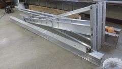 Aluminum HD Adjustable A-Frames (2) w/ 6"x6"x14' I-Beam - Lambrecht ...