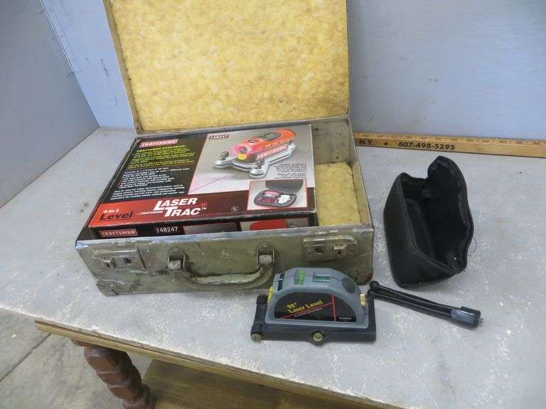 Craftsman & Matco Laser Levels - Lambrecht Auction, Inc.