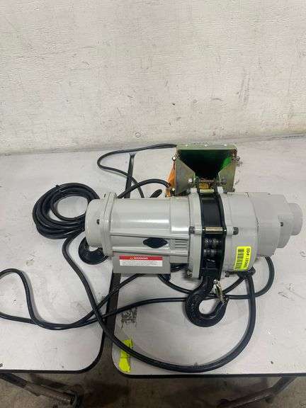 Strongway Electric Chain Hoist, 1-Ton Load Capacity, 9.8ft. Lift ...