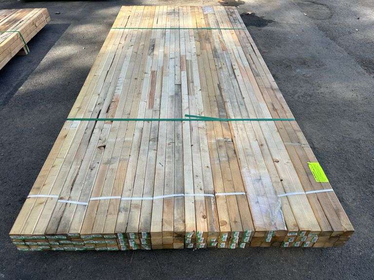 SPF Dimensional Lumber 2"x2"x8' - Lambrecht Auction, Inc.