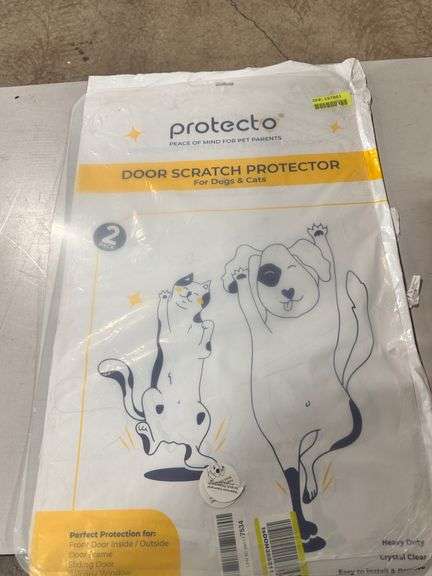 Protecto Door Scratch Protector for Dogs & Cats 2-Pack - Lambrecht ...