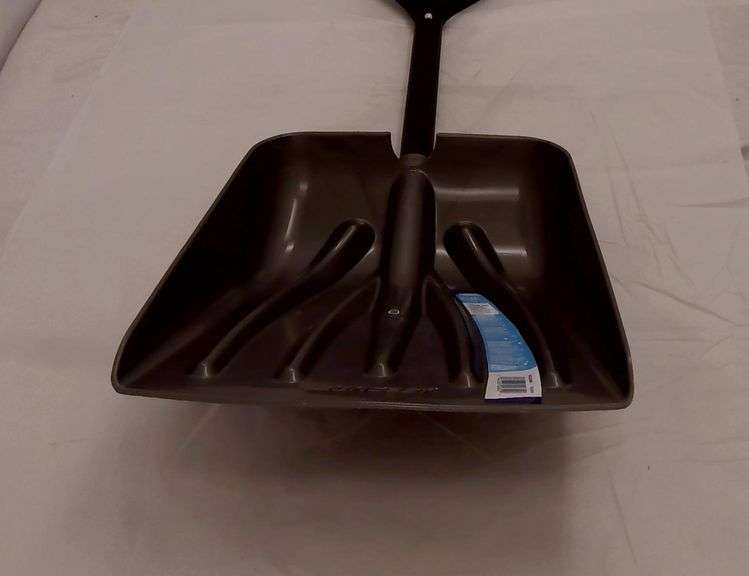 Suncast Automotive Snow Shovel with Telescoping Handle, Grey, 11in ...