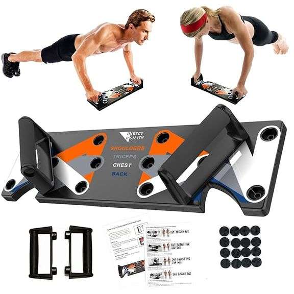 9-in-1 Adjustable Push-Up Board System for Men - Fitness Accessory to ...