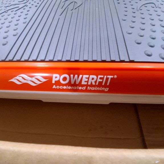 PowerFit Vibration Platform Trainer with Accessories - Lambrecht ...