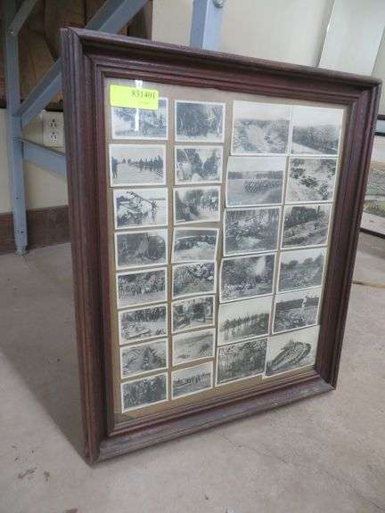 Photo Collage of WWI - 24x20" - Lambrecht Auction, Inc.