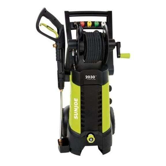 Sun Joe Electric Pressure Washer W/ Onboard Hose Reel 2030 PSI, 1.76 ...