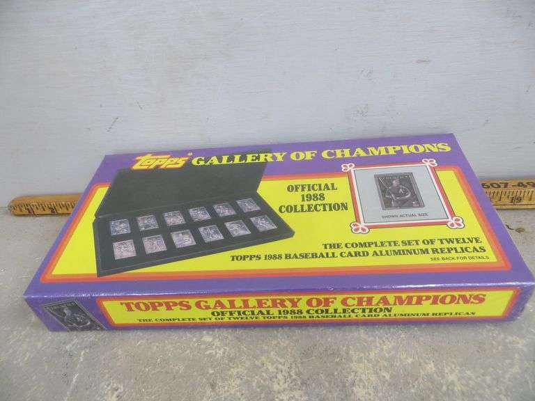 Topps 1988 Gallery of Champions - Lambrecht Auction, Inc.