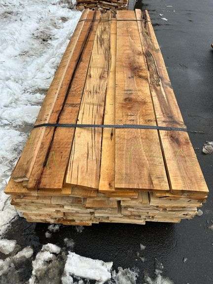 Soft Maple Rough Cut Hardwood RWxRHxRL - Lambrecht Auction, Inc.