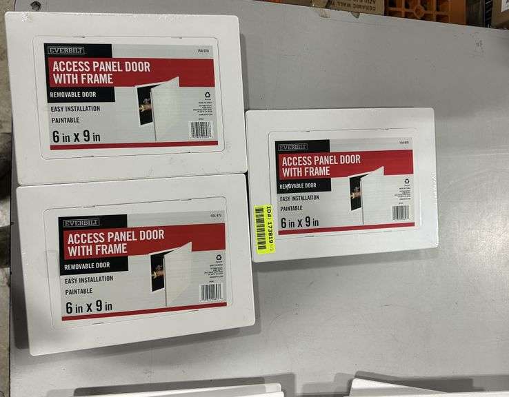 6 in. x 9 in. Access Panel with Frame (3x$) - Lambrecht Auction, Inc.