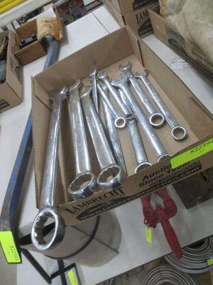 Pittsburgh Metric Wrenches 12-33mm - Lambrecht Auction, Inc.