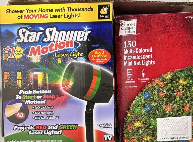 Assorted Christmas Lights - Lambrecht Auction, Inc.