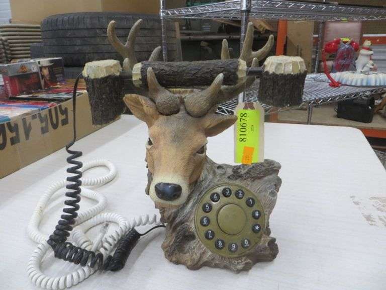 Deer Phone - Lambrecht Auction, Inc.