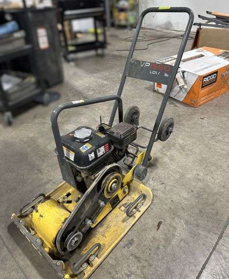 20" X 23" Compaction Plate Soil VP1550 Wacker - Lambrecht Auction, Inc.