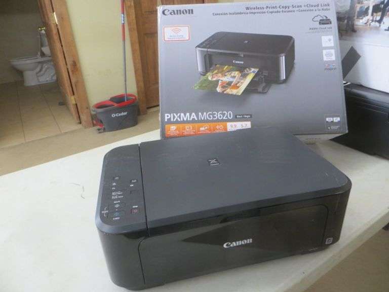 Canon Pixma MG3620 - See details - Lambrecht Auction, Inc.