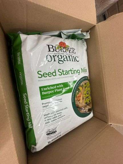 Burpee Organic Seed Starting Mix - Lambrecht Auction, Inc.