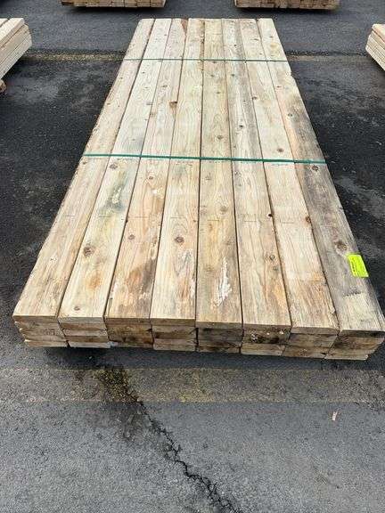 White Fir Dimensional Lumber 2"x6"x10' - Lambrecht Auction, Inc.