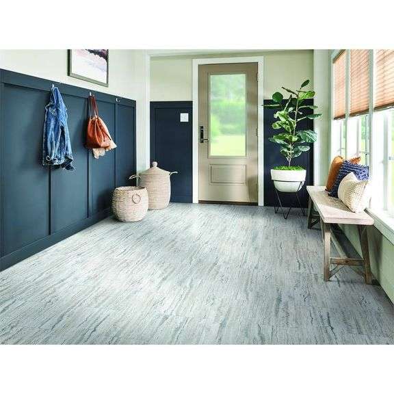 Bianco Classico 3 MIL x 12"L x 24"W Peel & Stick Water Resistant Vinyl ...