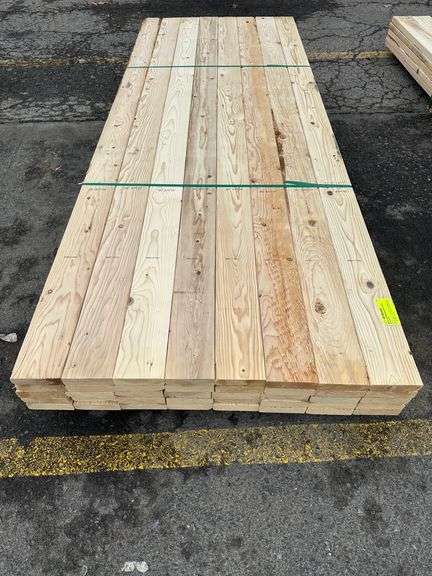 White Fir Dimensional Lumber 2"x6"x10' - Lambrecht Auction, Inc.