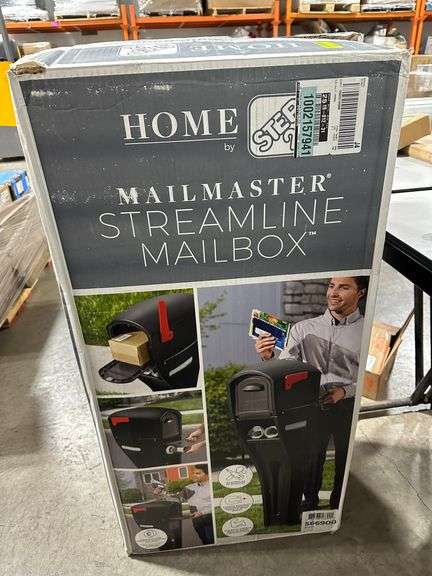 Step2 MailMaster Streamline Large Resin Overpost Mailbox - Lambrecht ...