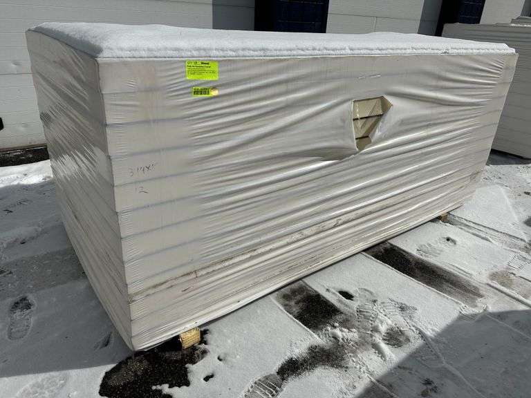 Poly Iso Insulation 3"x4'x8' - Lambrecht Auction, Inc.