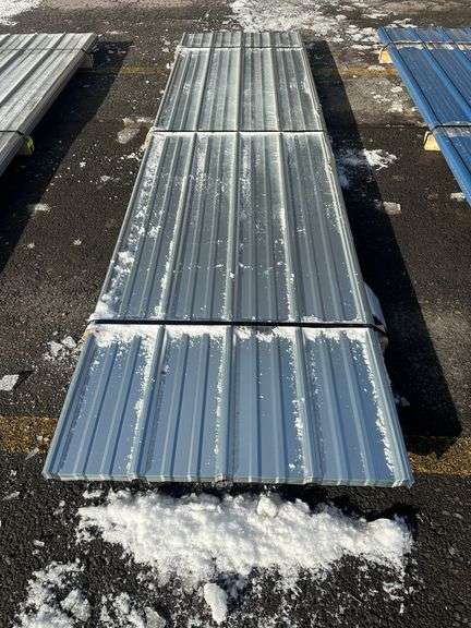 Galvanized Metal Panel 3'x12' - Lambrecht Auction, Inc.