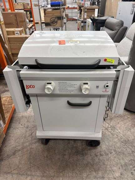 LOCO Series II 26 in. 2-Burner Digital Propane SmartTemp Flat Top Grill ...