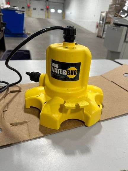 Wayne 1/6 HP WaterBUG Submersible Utility Pump with Multi-Flo ...