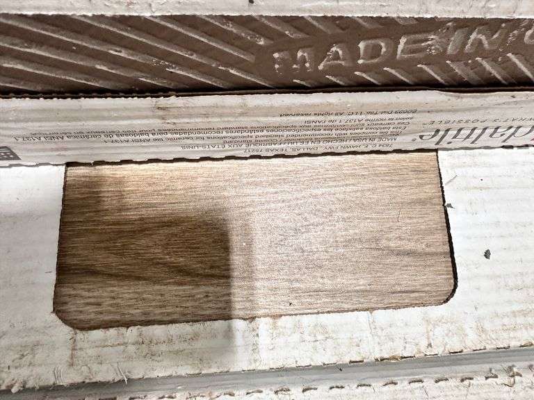 Daltile Trace Meadow Golden Brown Glazed Porcelain Floor and Wall Tile ...