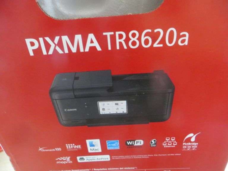 Canon Pixma TR8620a - See details - Lambrecht Auction, Inc.