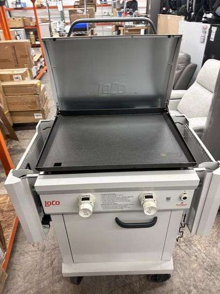 LOCO Series II 26 in. 2-Burner Digital Propane SmartTemp Flat Top Grill ...