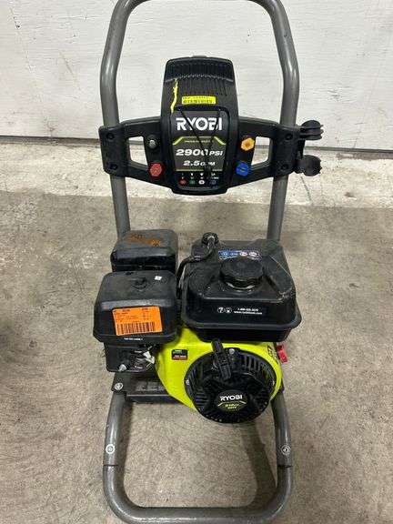 RYOBI 2900 PSI 2.5 GPM Cold Water Gas Pressure Washer with 212cc Engine ...