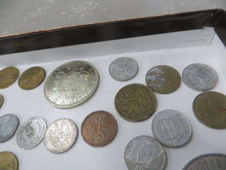 Assorted Foreign Coins & Tokens - Lambrecht Auction, Inc.