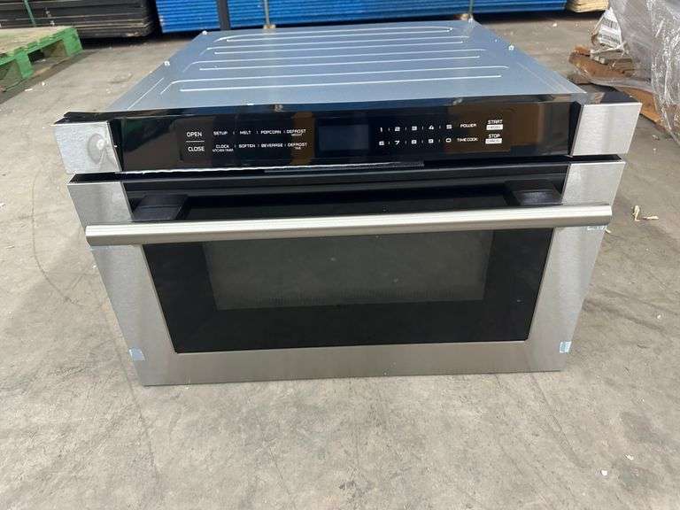 FORNO Microwave Drawer 24” 1.2CU.FT - Lambrecht Auction, Inc.
