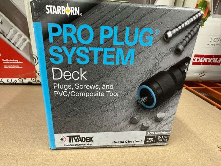 MoistureShield Pro Plug System 'Chestnut' - Lambrecht Auction, Inc.