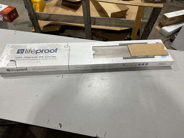 Lifeproof Clearwater 12 MIL x 8.7 in. W x 48 in. L Click Lock Vinyl ...