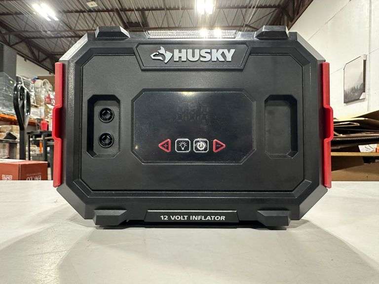 Husky 12-Volt Inflator - Lambrecht Auction, Inc.
