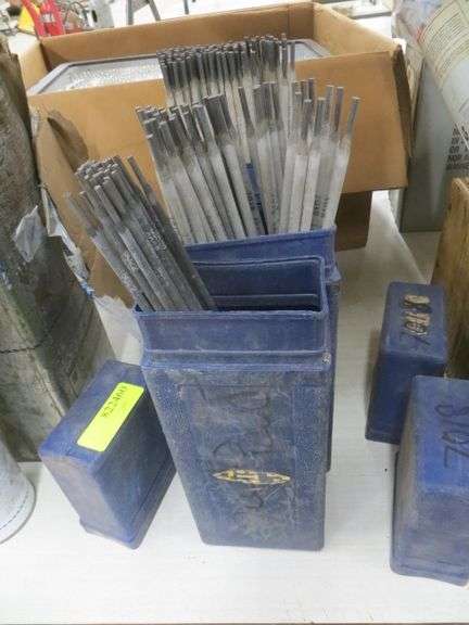 Welding Rod -E7018 (2), E6022 (1) - Lambrecht Auction, Inc.