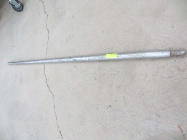 Stainless Steel Shaft 5.5' Long - Lambrecht Auction, Inc.