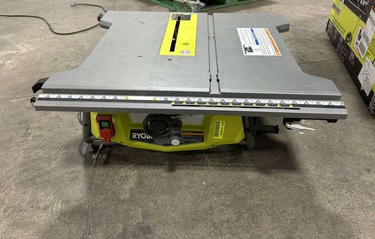 RYOBI 15 Amp 10 in. Compact Portable Corded Jobsite Table Saw ...