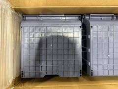 Gray 6-Tier Boltless Bin Storage System Garage Storage Rack - Lambrecht ...