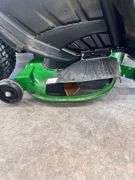 John Deere S140 48 in. 22 HP V-Twin Gas Hydrostatic Riding Lawn Mower - Lambrecht Auction, Inc.