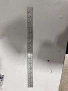 6'x8' Tarp, Locks, Metal Ruler, Arrow Stapler, Husky Ratchet Set, Husky ...