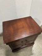 Ashley Alisdair 22" 2 Drawer Nightstand - Lambrecht Auction, Inc.