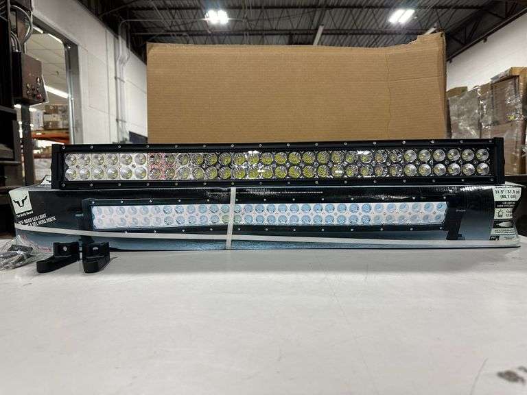 Bully 31.5" Dual Row LED Light Bar - Lambrecht Auction, Inc.