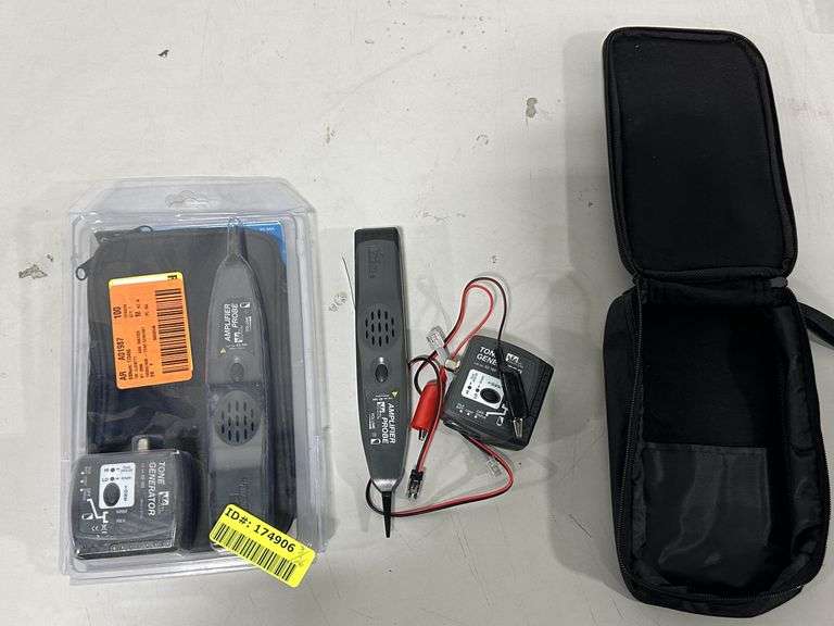 IDEAL Tone Generator & Amplifier Probe Kit(2x$) - Lambrecht Auction, Inc.