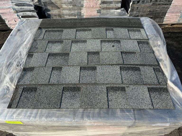 Dual Grey Architectural Shingles - Lambrecht Auction, Inc.