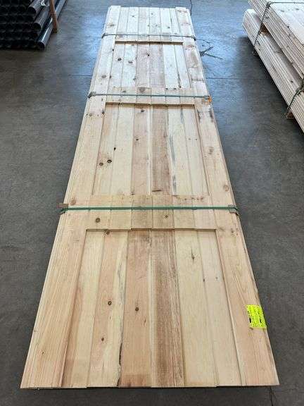 White Pine T&G WP4 Smooth Face Paneling 1"x6"x14' - Lambrecht Auction, Inc.